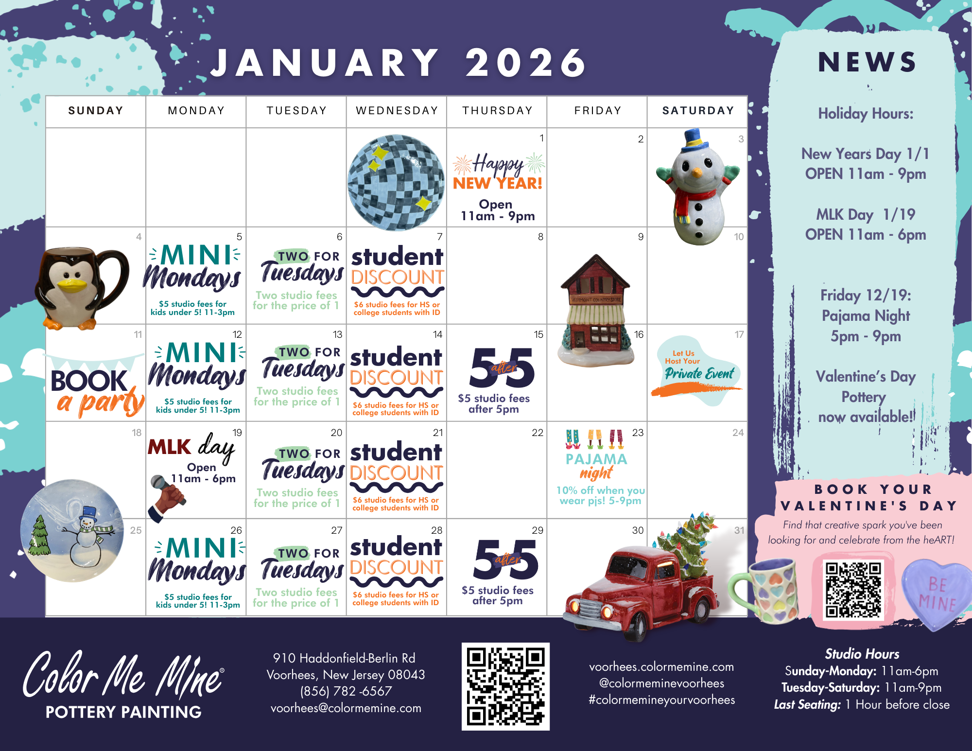 January 2026 Events Voorhees